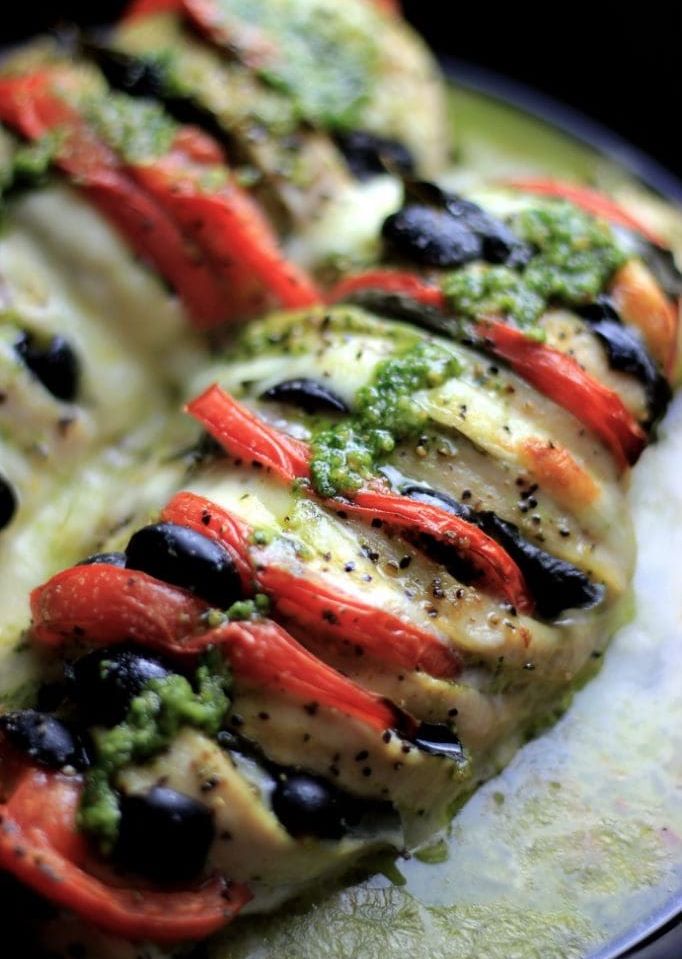 CAPRESE STUFFED CHICKEN - Grand Rapids Personal Trainer